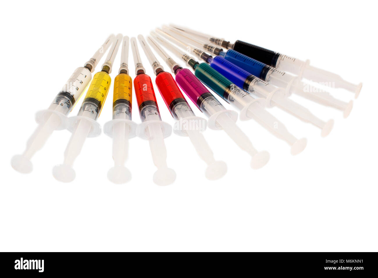 Injection needle syringe red fluid hi-res stock photography and images ...