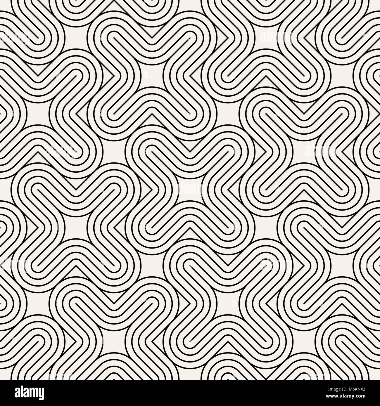 Vector seamless pattern. Modern stylish abstract texture. Repeating ...