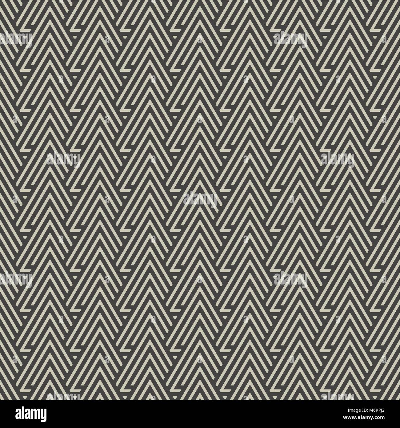 Seamless pattern. Modern stylish texture with regularly repeating geometrical shapes, triangles ...