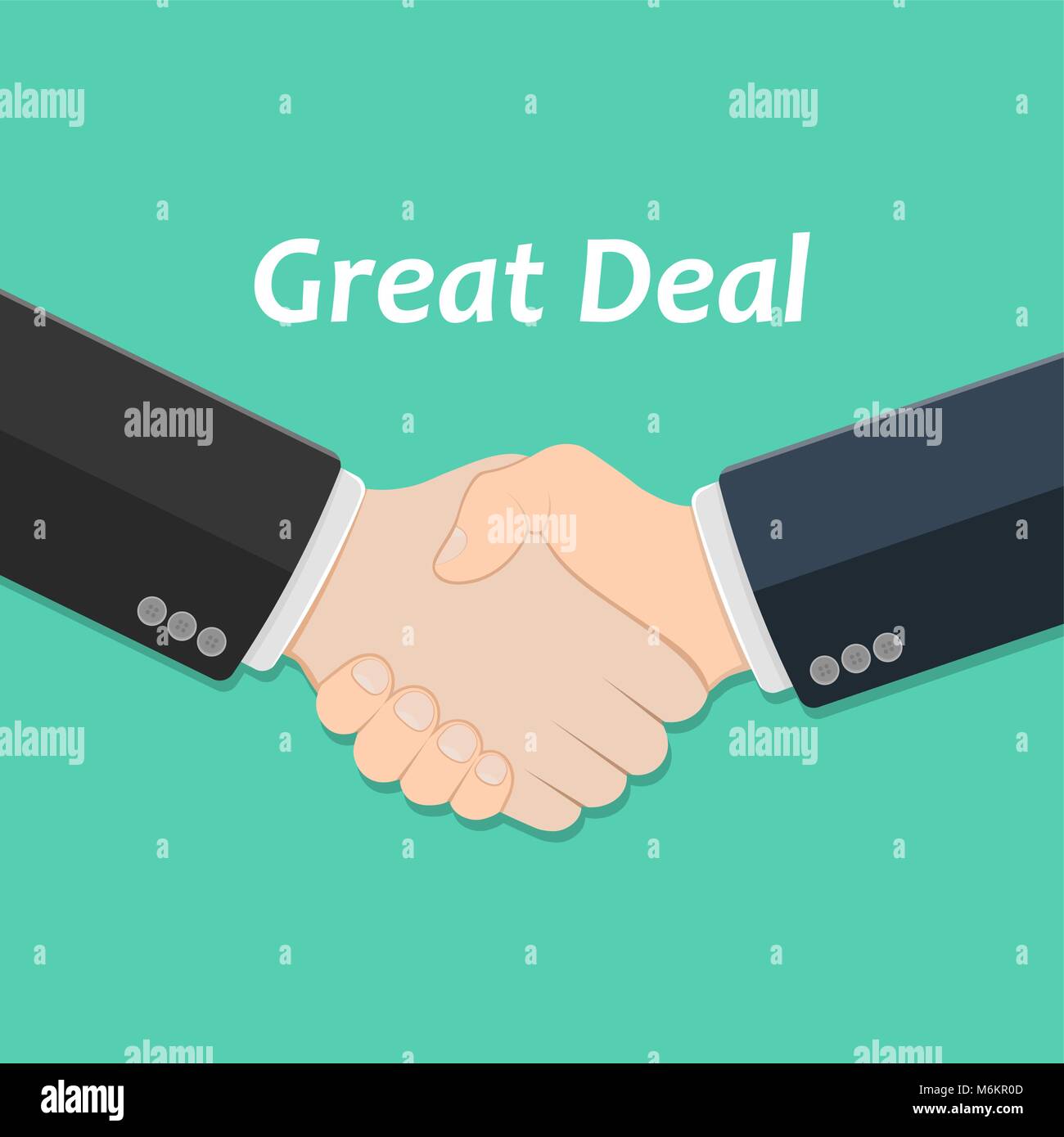 Partner handshake. Business agreement concept. Successful and ...
