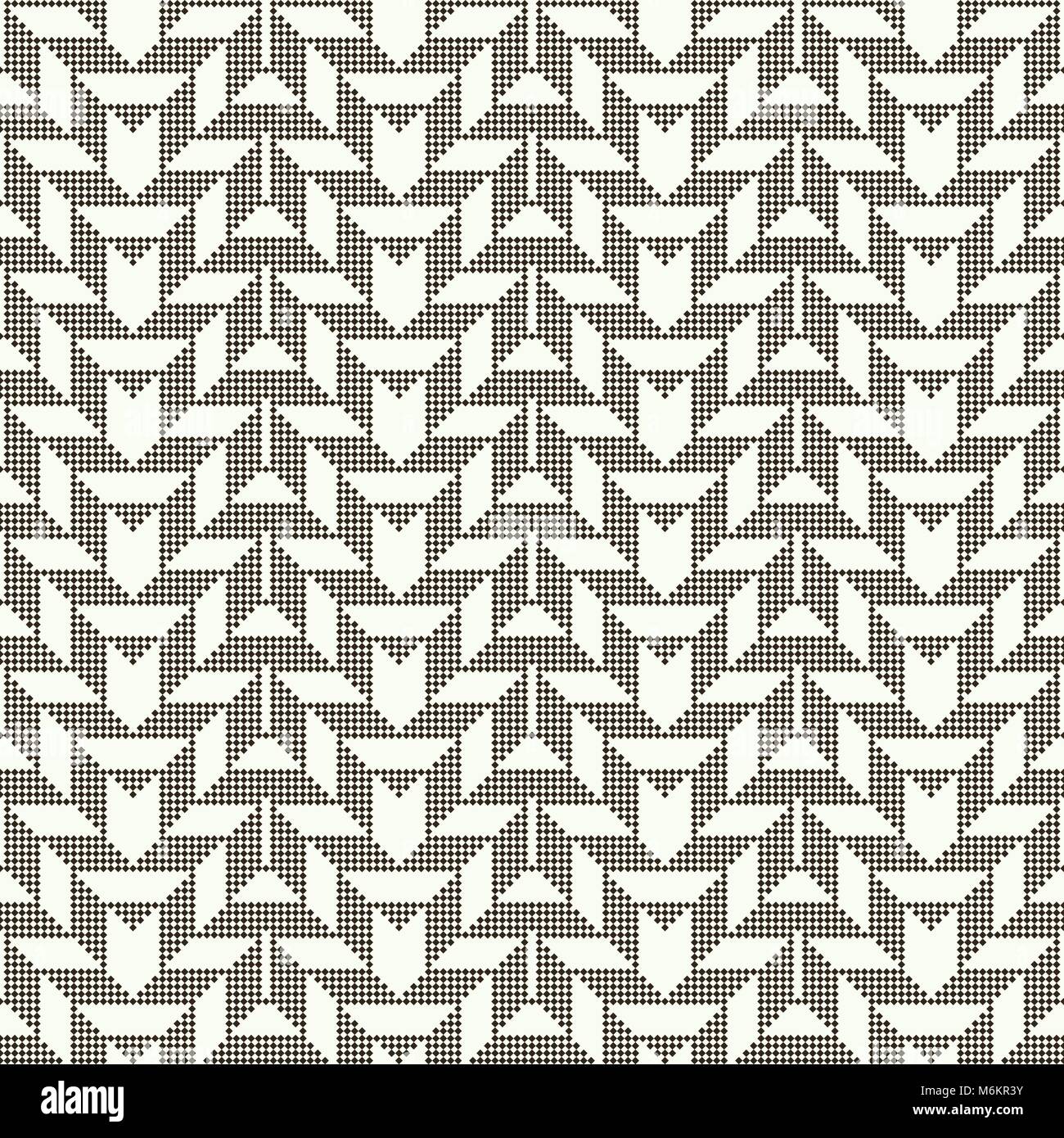 Seamless pattern. Abstract pixel background. Modern stylish texture ...