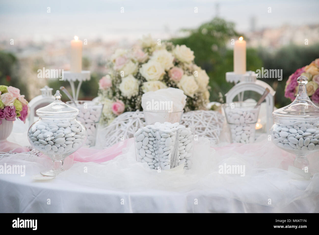 Detail of a food banquet Stock Photo - Alamy