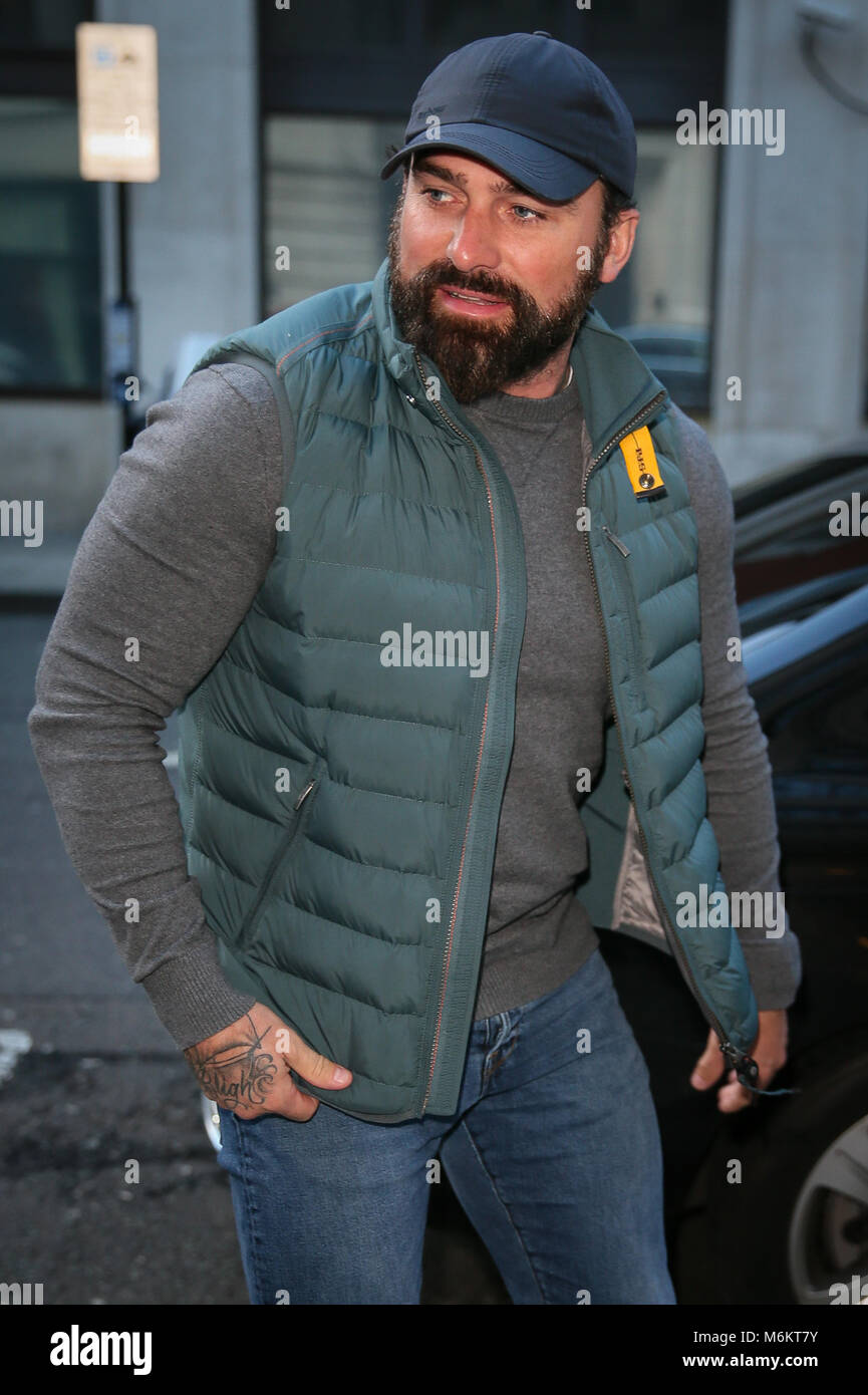 SAS TV Presenter Ant Middleton leaving BBC Radio Two studios after ...