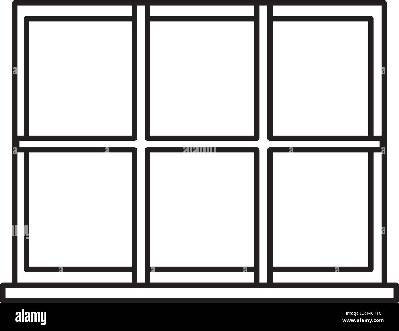 window apartment isolated icon Stock Vector Image & Art - Alamy