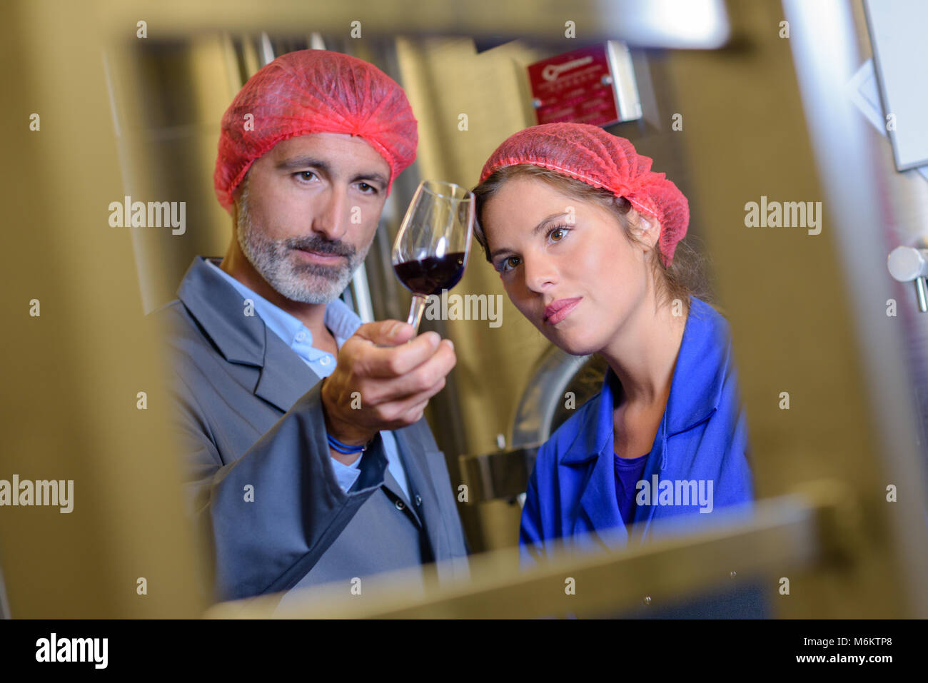wine factory worker Stock Photo - Alamy