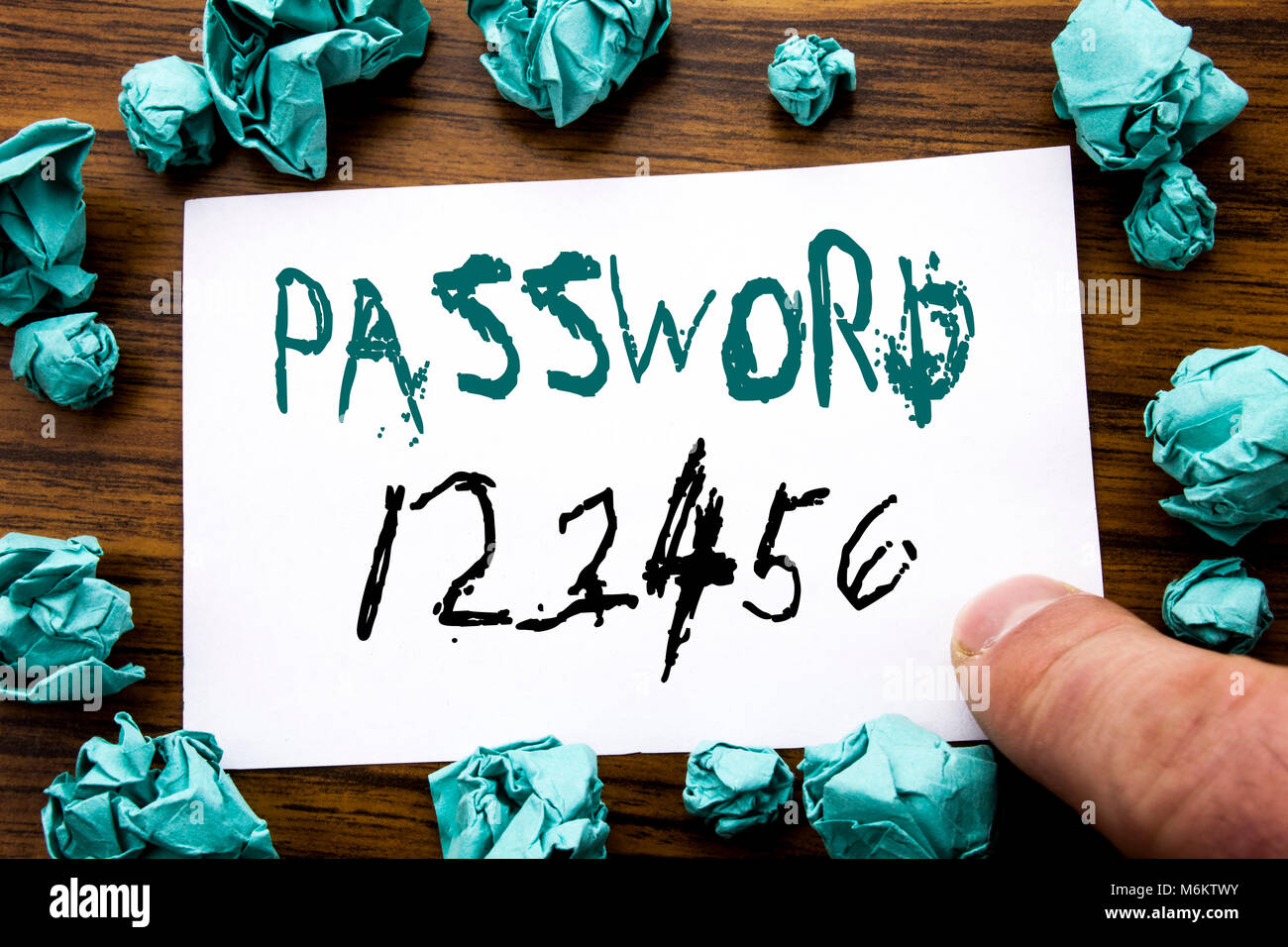 Handwriting Announcement text showing Password 123456. Business concept ... Handwriting Announcement text showing Password 123456. Business concept ...