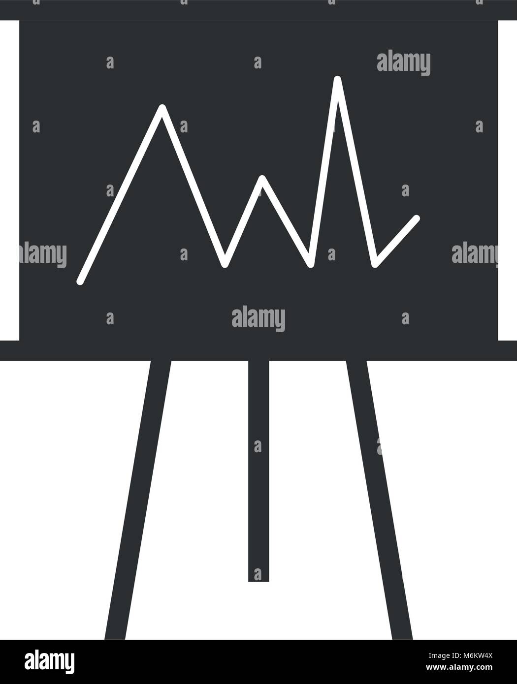 paperboard training isolated icon Stock Vector Image & Art - Alamy