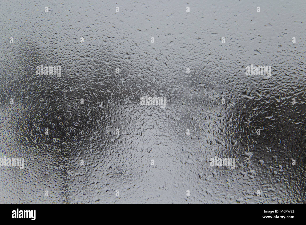 Frost On Glass Stock Photo - Alamy