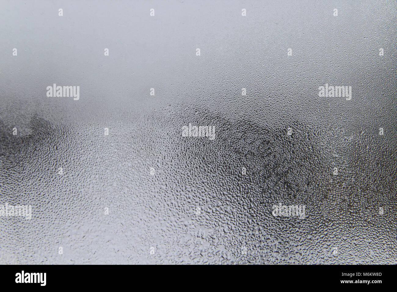 Frost On Glass Stock Photo - Alamy