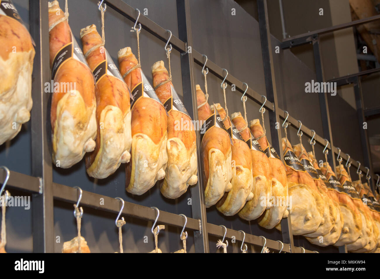 ham and salami typical Italian dishes and products traditional Italian ...