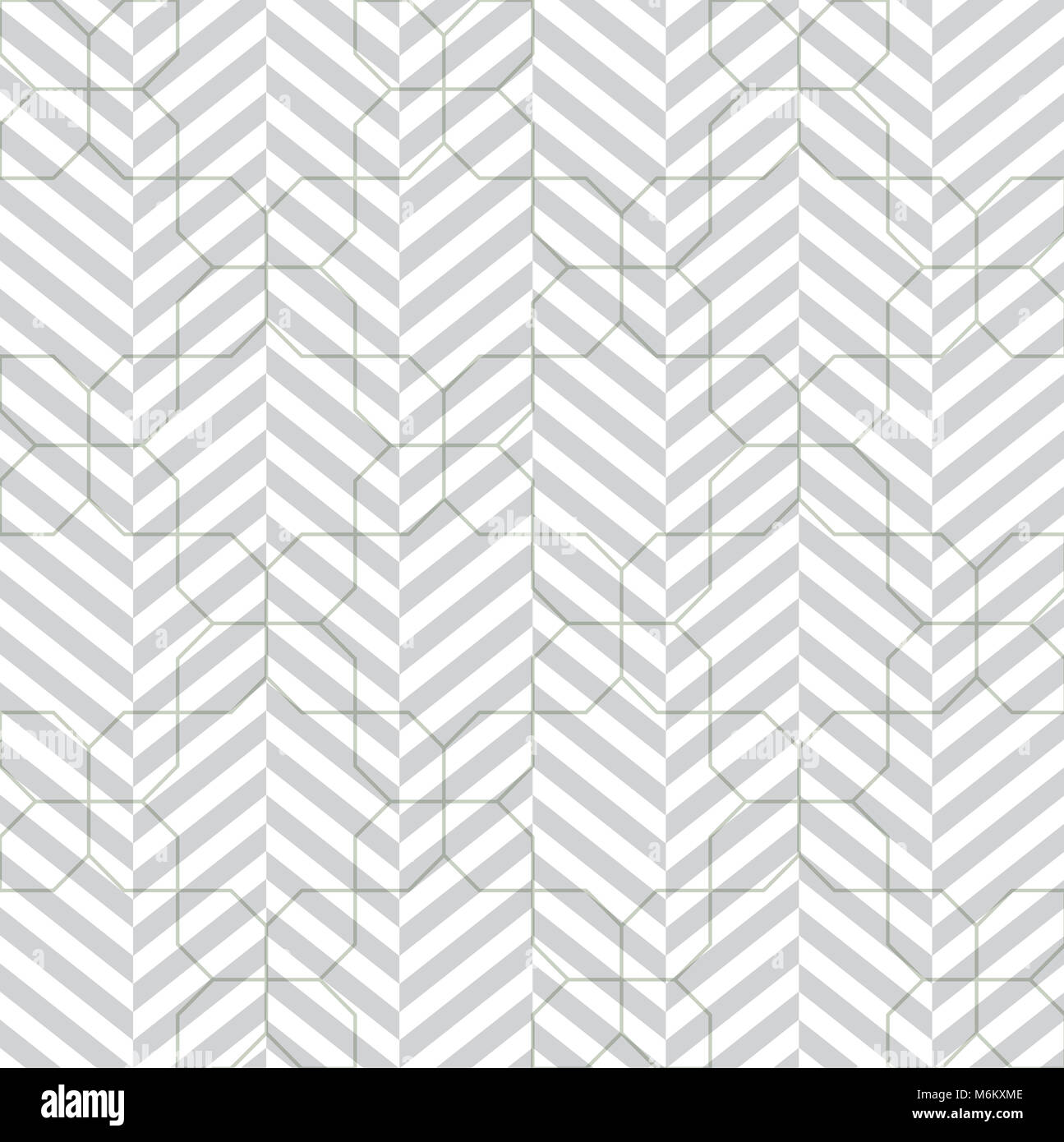 Gray geometric pattern. Flower line background vector Stock Photo - Alamy