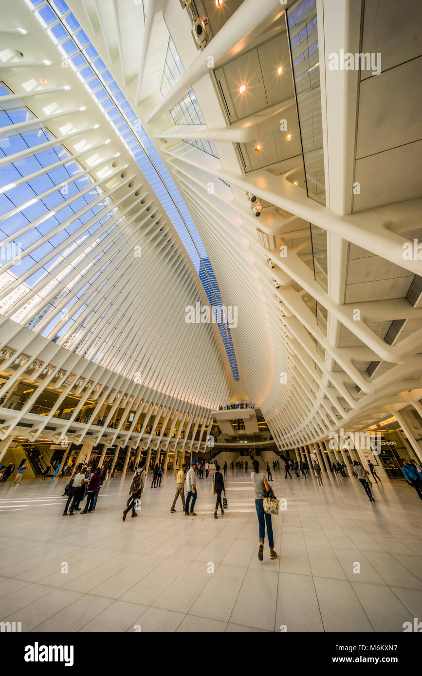 World Trade Center station (PATH) Manhattan New York, New York, USA ...