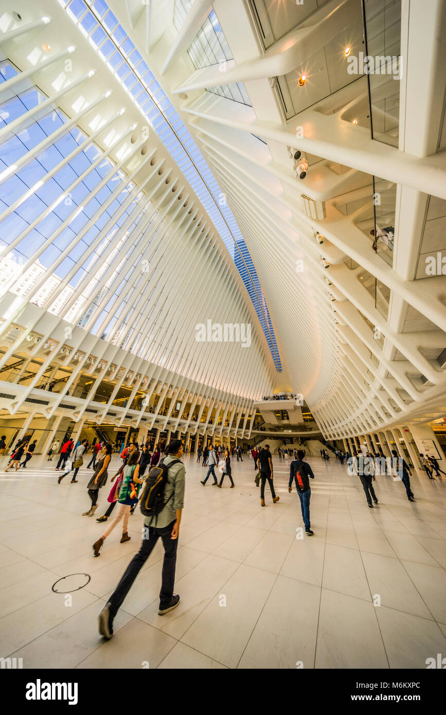 World Trade Center station (PATH) Manhattan New York, New York, USA ...