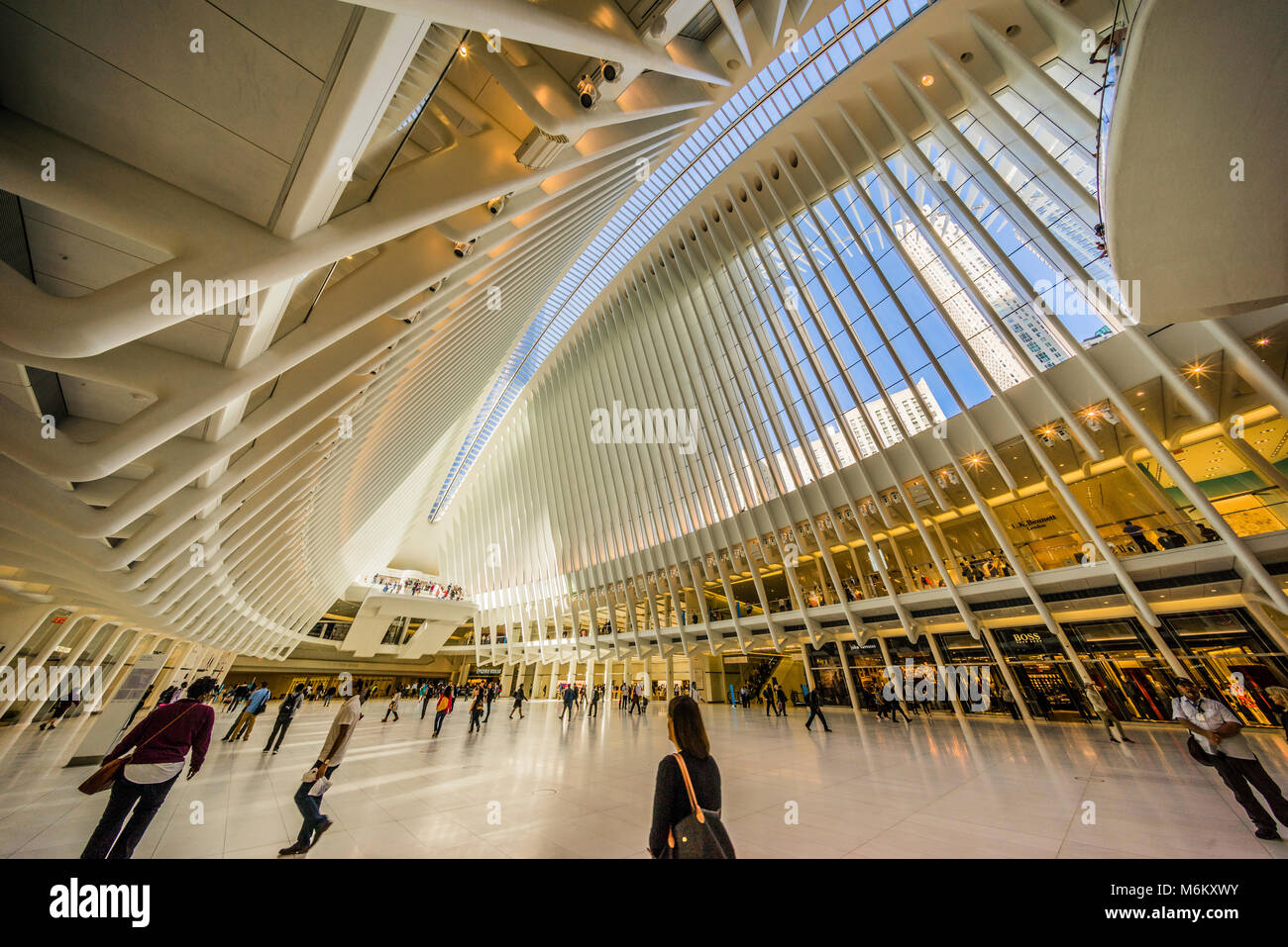 World Trade Center station (PATH) Manhattan New York, New York, USA ...