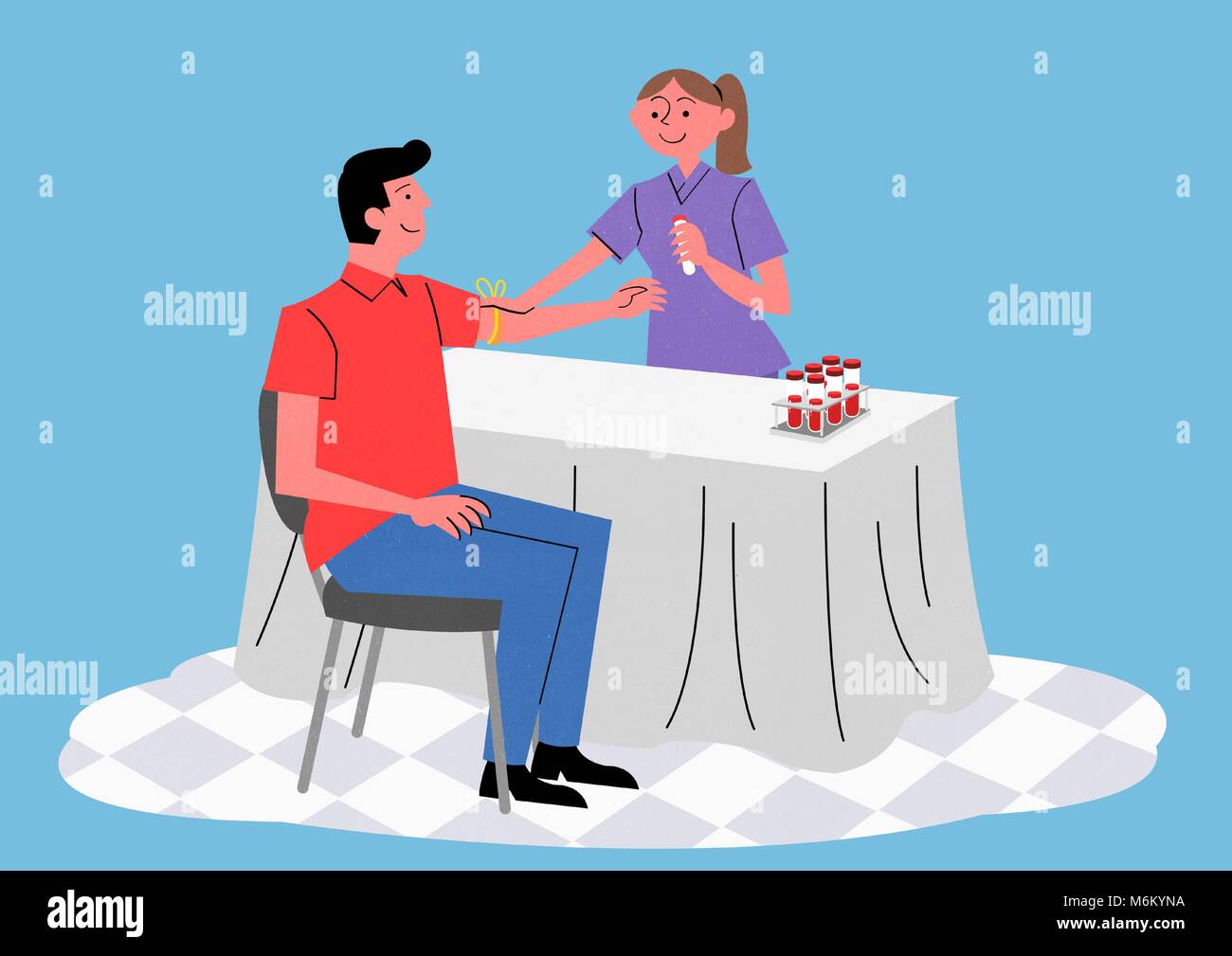 Illustration For A Full Medical Examination Have Regular Checkups For