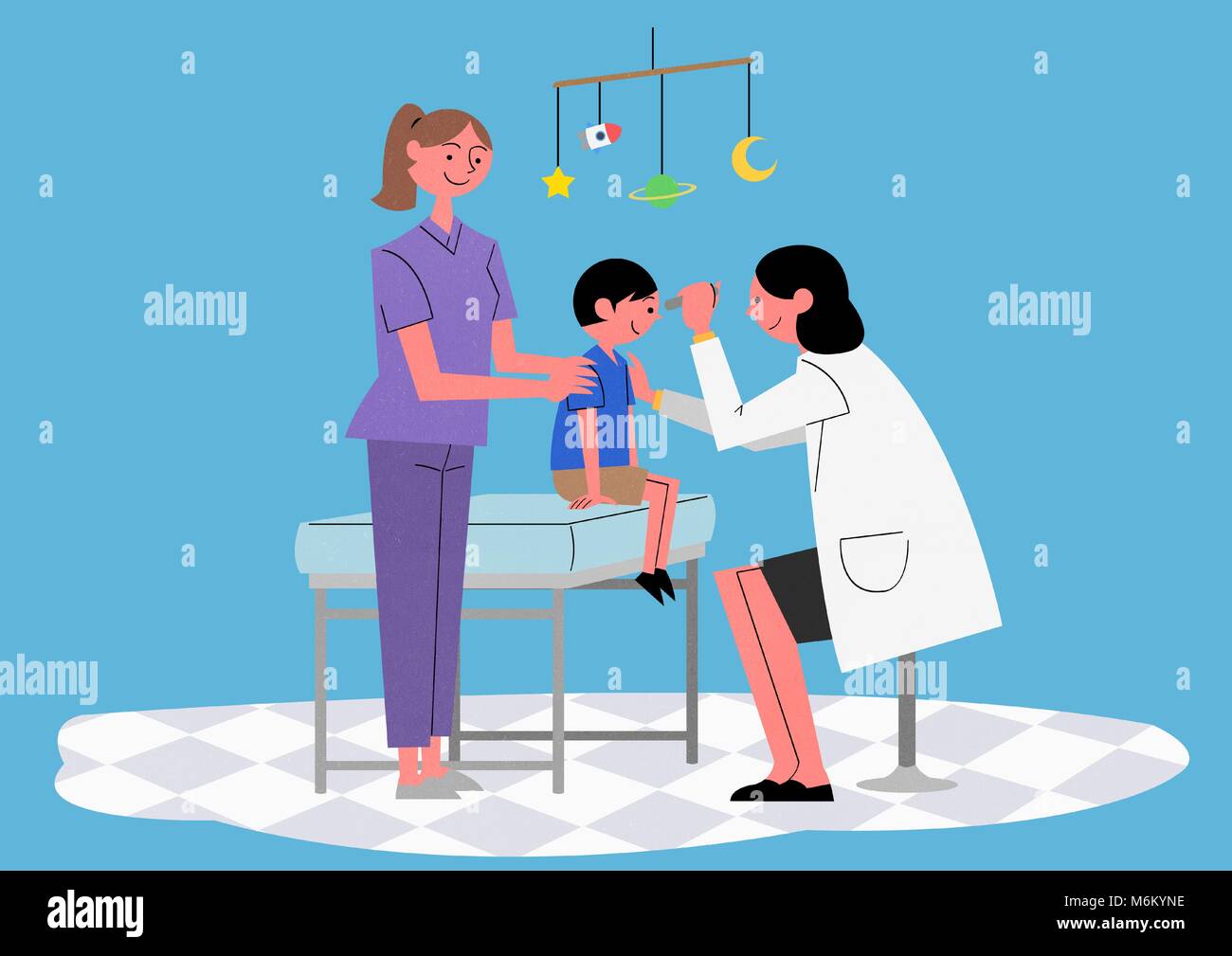 Illustration For A Full Medical Examination Have Regular Checkups For
