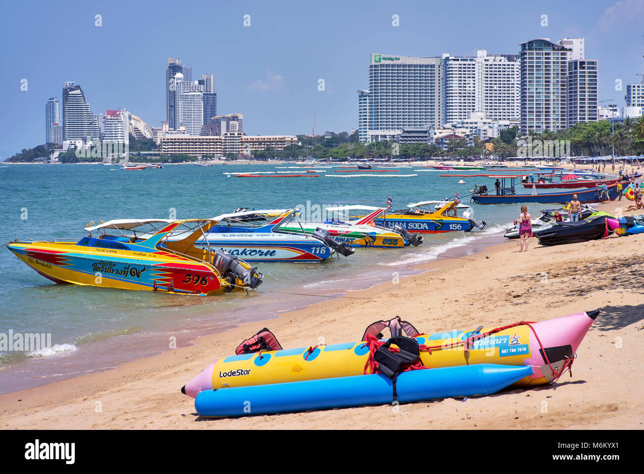 Pattaya beach Thailand Stock Photo - Alamy