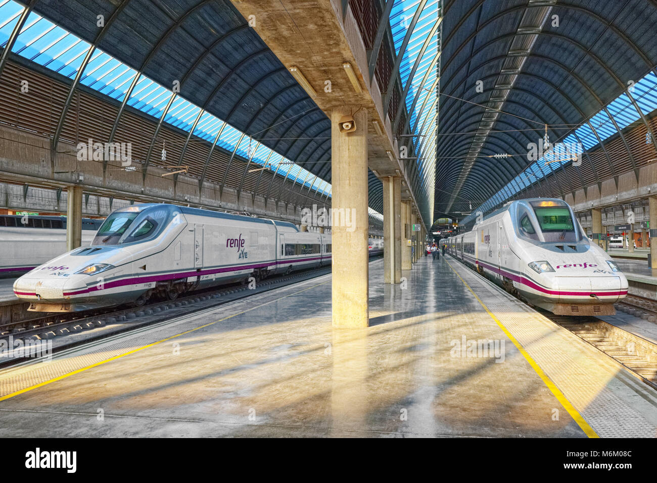 High Speed Train Spain Sevilla High Resolution Stock Photography and ...