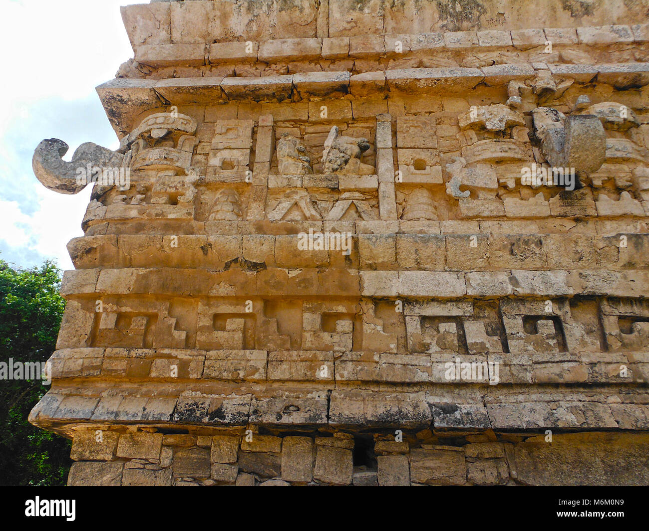 Chaac statue in Chichen Itza, the ancient Mayan god of rain and ...