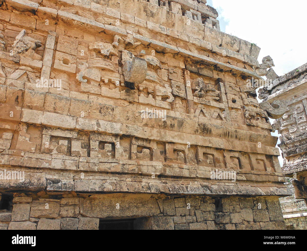 Chaac statue in Chichen Itza, the ancient Mayan god of rain and ...