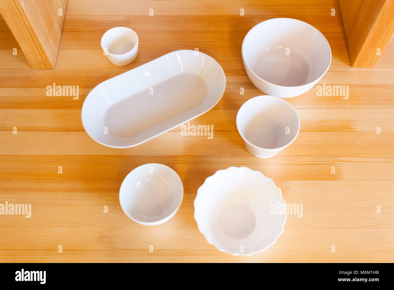 Set of plates different sizes hi-res stock photography and images - Alamy