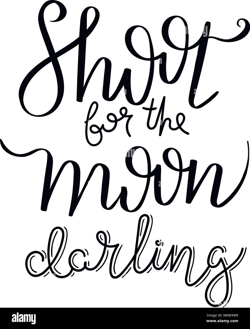 Creative calligraphy Stock Vector Images - Alamy