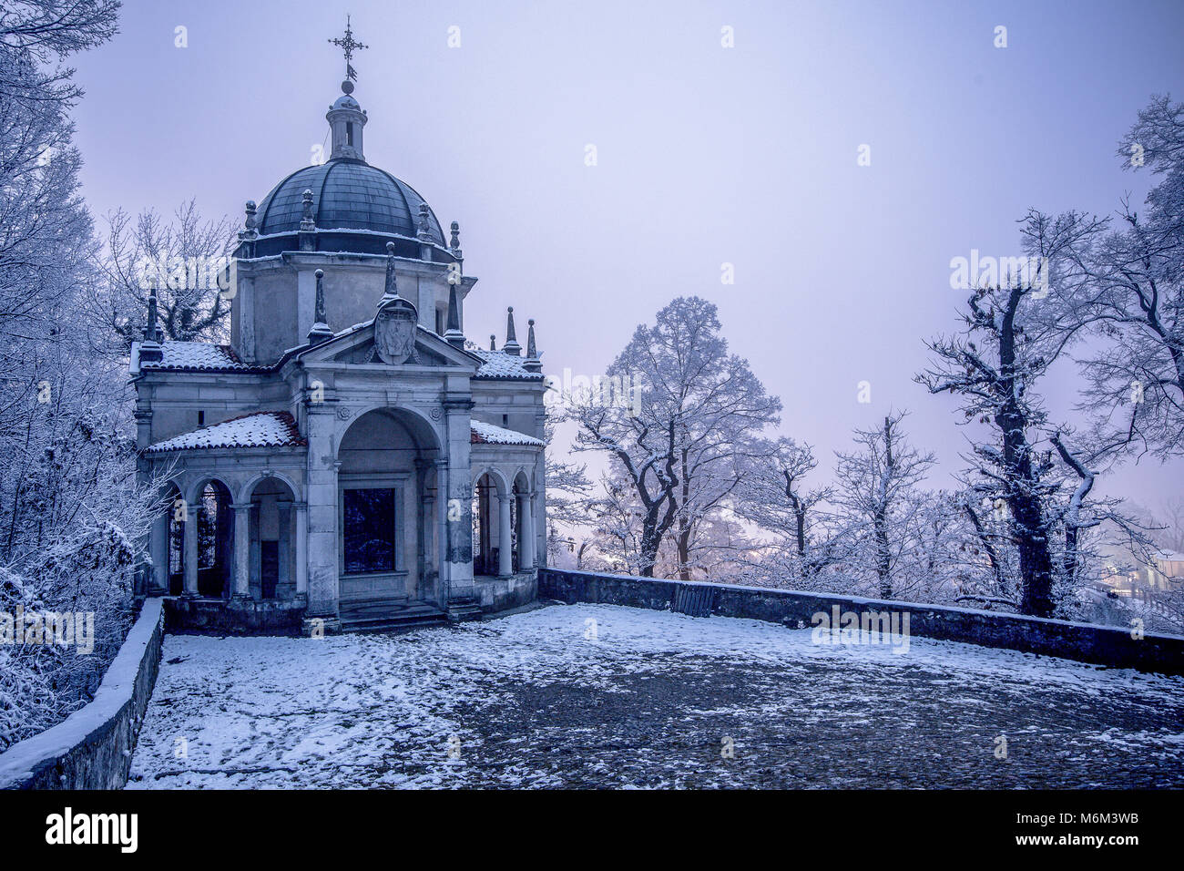 Sacro Monte, Varese, Italy. A world Heritage listed site Stock Photo ...
