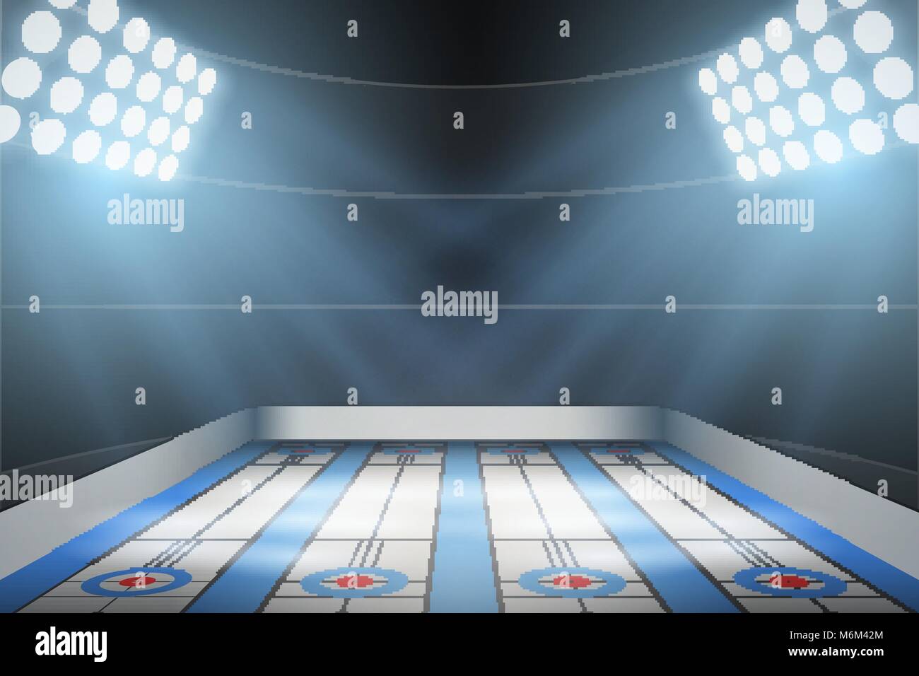 Ice curling sheet hi-res stock photography and images - Alamy