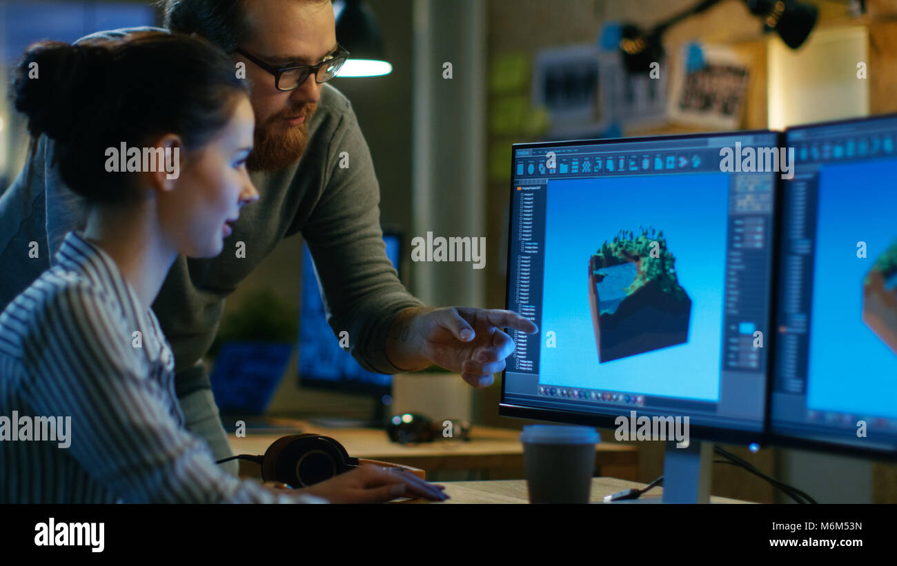 Video Game Designers At Work