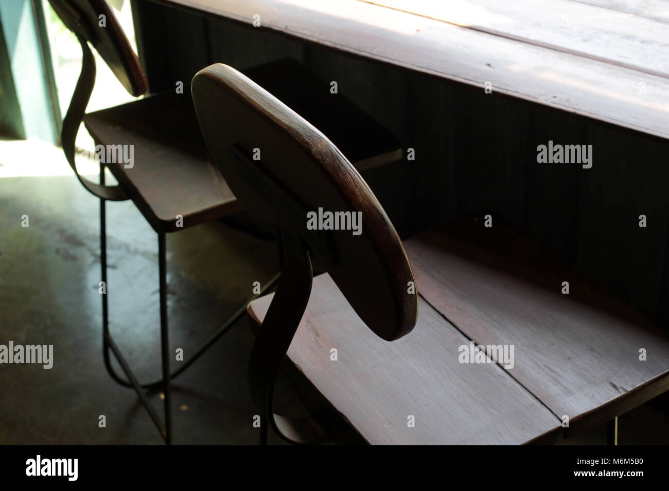 Vintage bar chair hi-res stock photography and images - Alamy