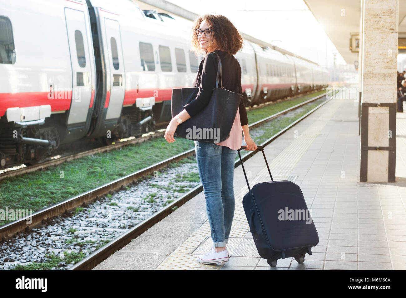 Platform destination hi-res stock photography and images - Alamy