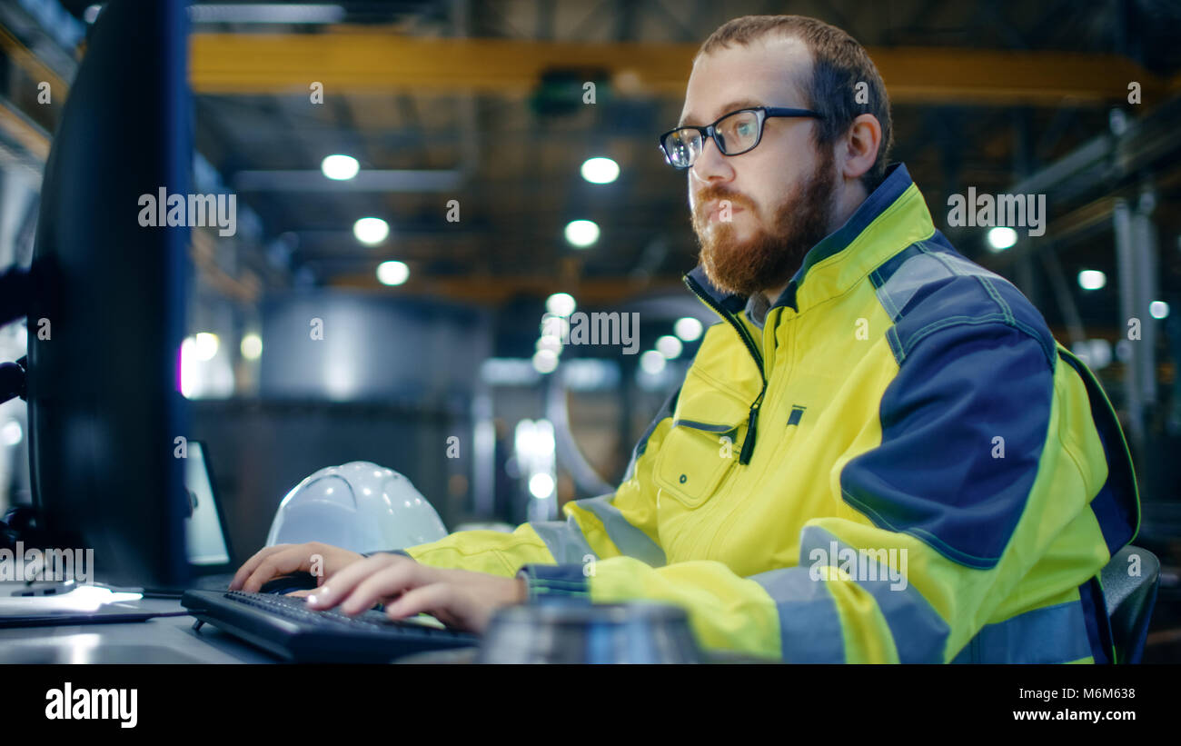 Industrial engineer works workspace hi-res stock photography and images ...