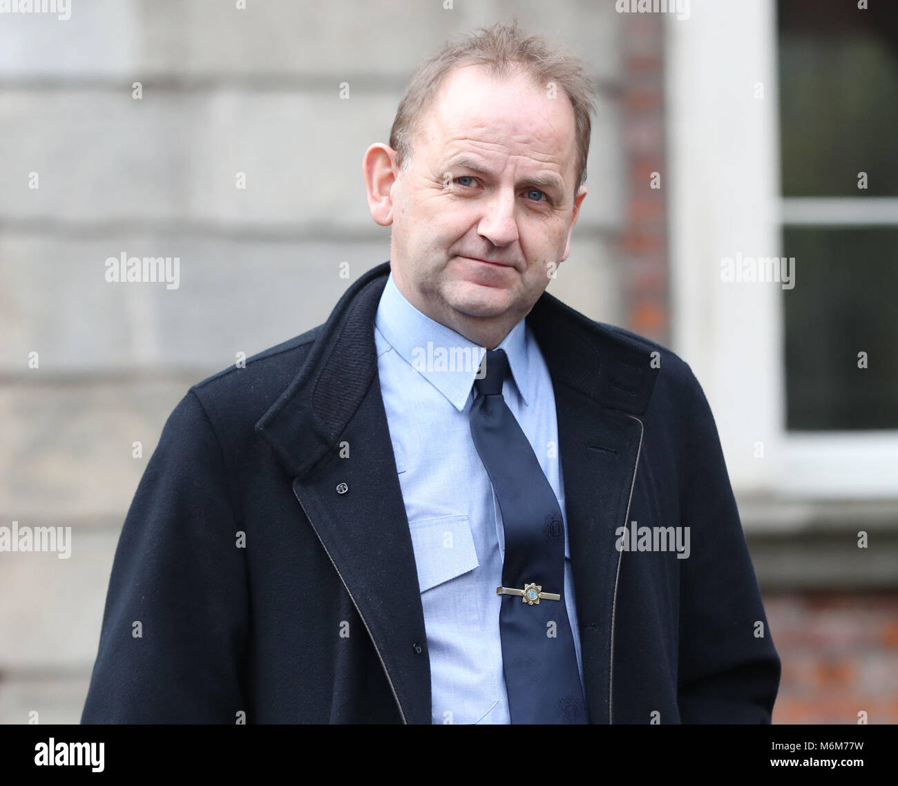 Garda Sergeant Maurice McCabe at the Disclosures Tribunal in Dublin ...