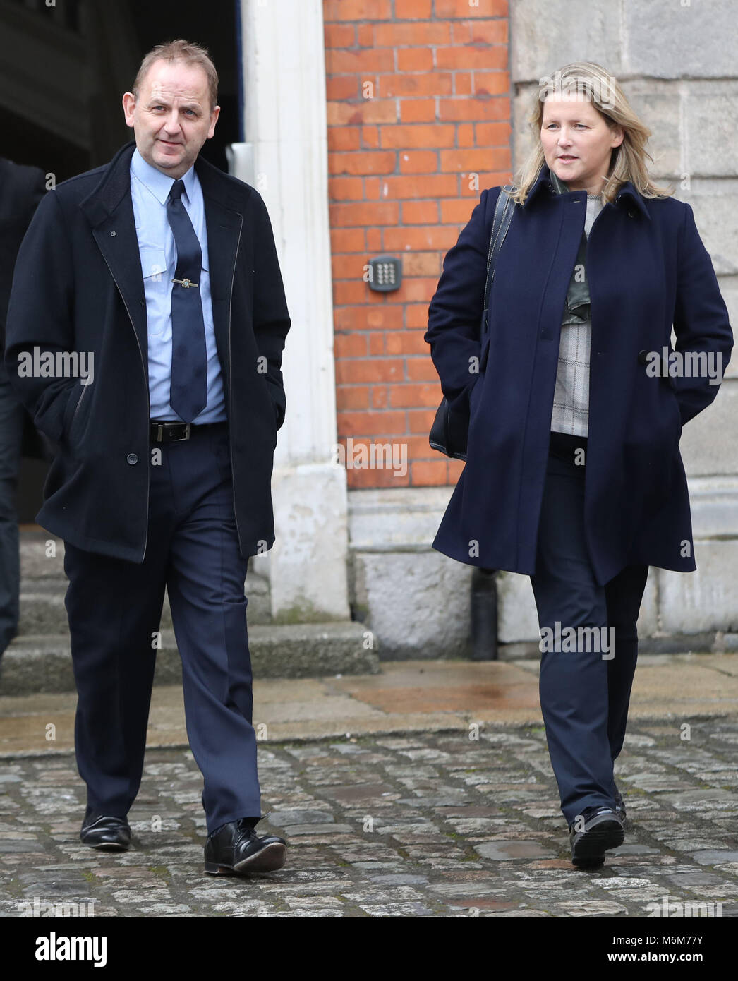 Garda Sergeant Maurice McCabe and his wife Lorraine, at the Disclosures ...
