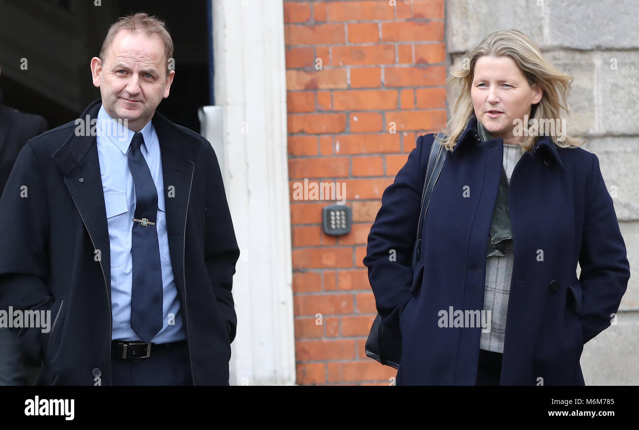 Garda Sergeant Maurice McCabe and his wife Lorraine, at the Disclosures ...