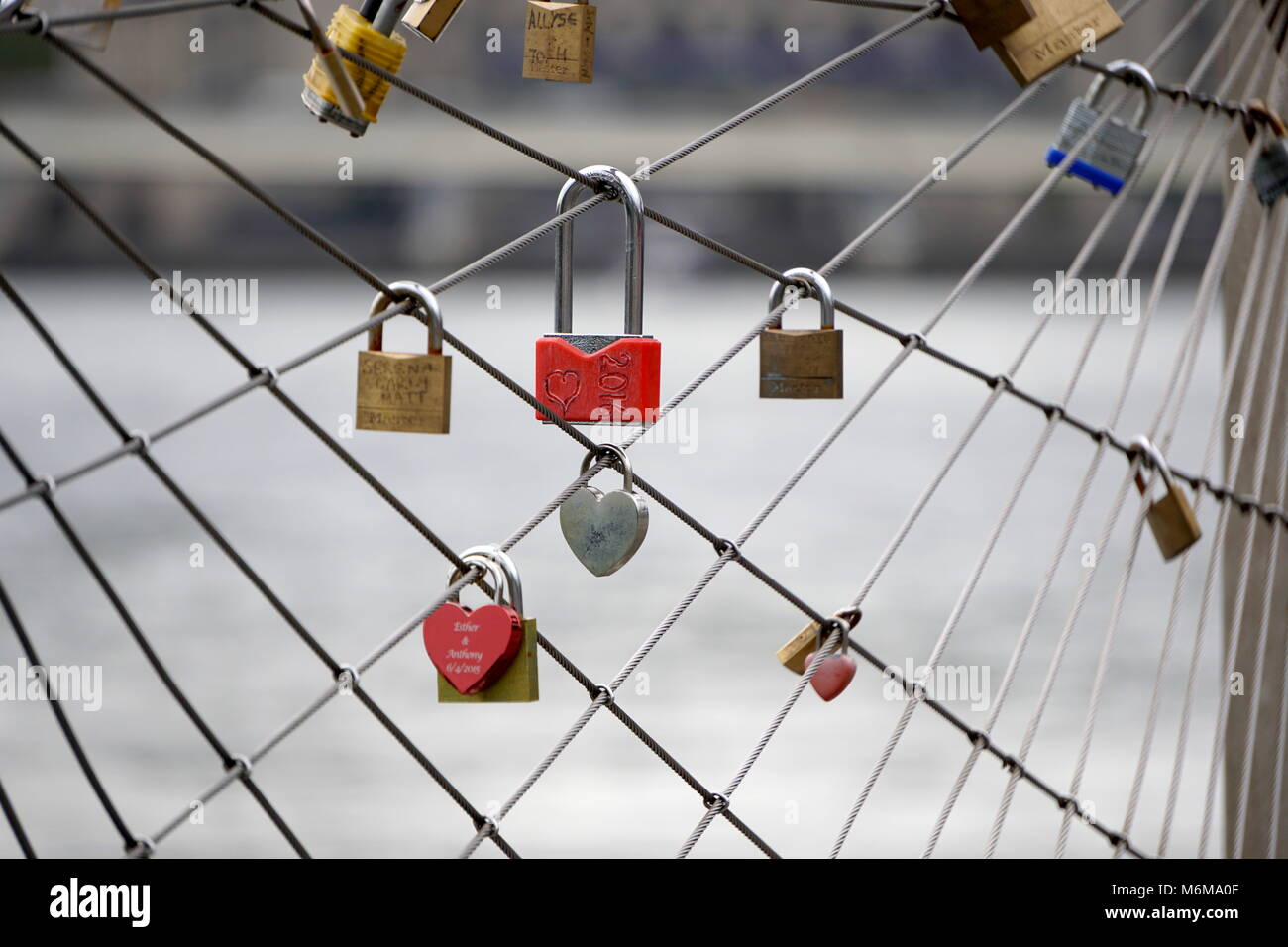 Hanging master locks hi-res stock photography and images - Alamy