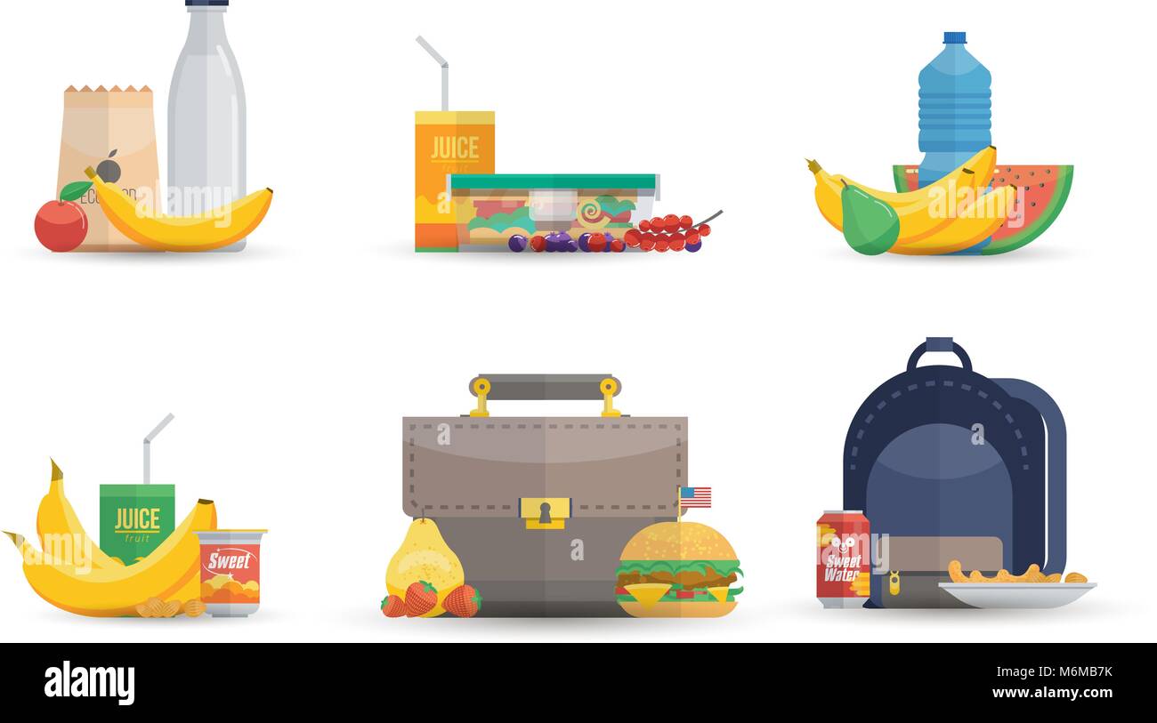 Homemade meals Stock Vector Images - Alamy