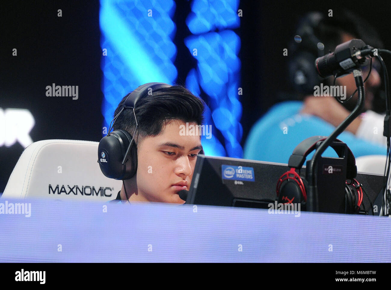 KATOWICE, POLAND - MARCH 02: Timothy autimatic Ta during Counter-Strike ...