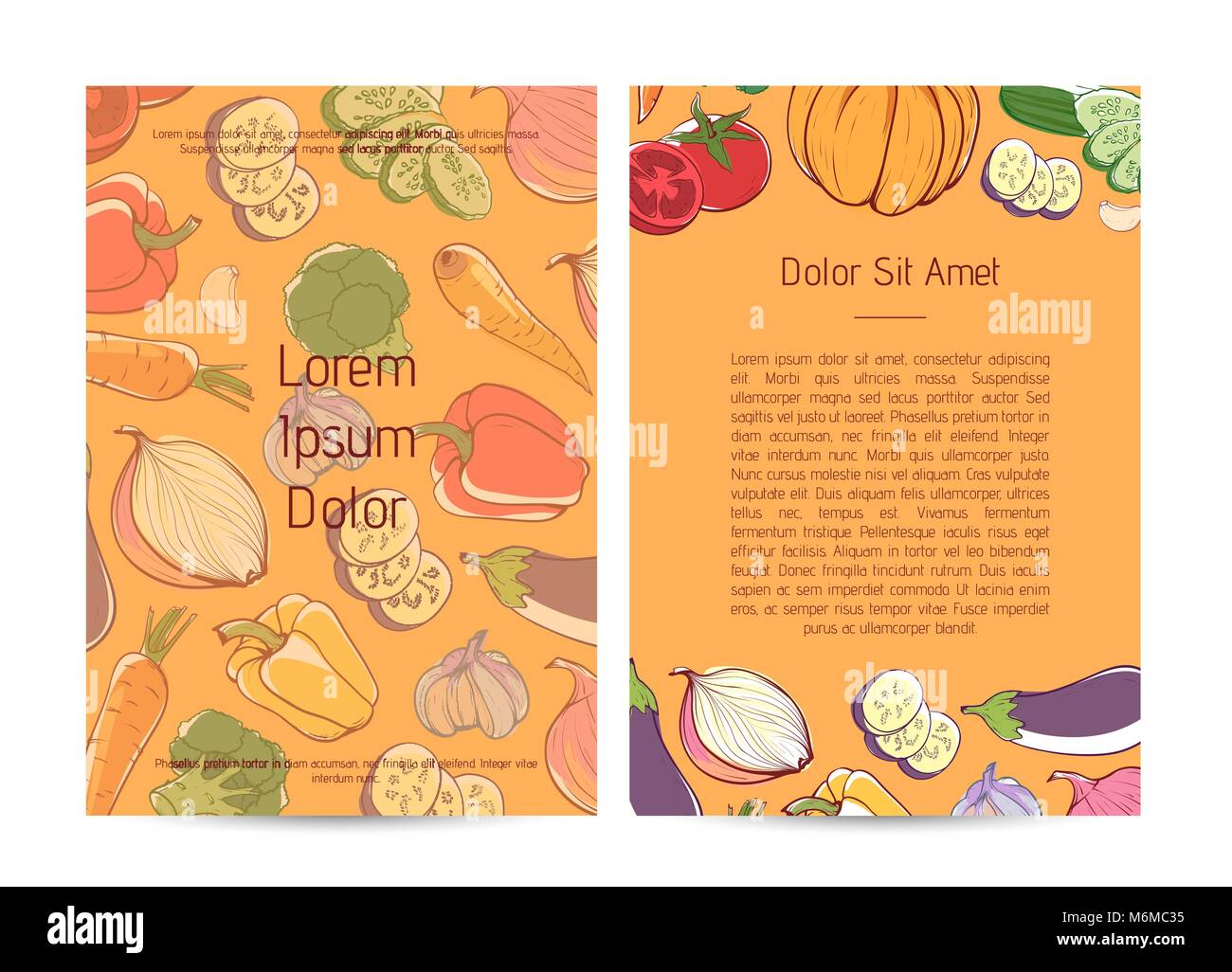Natural organic nutrition poster with vegetables Stock Vector Image ...
