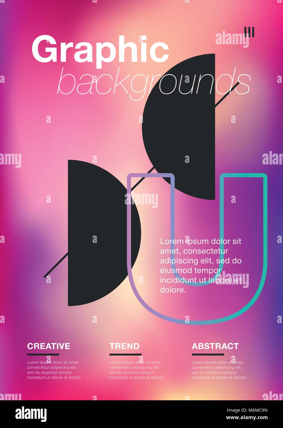 Minimal geometric pattern gradients Stock Vector Image & Art - Alamy