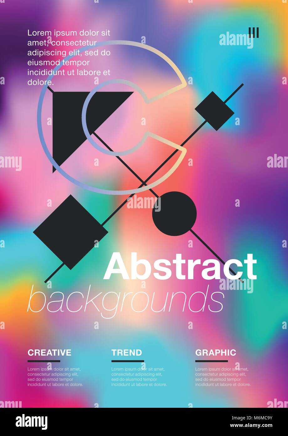 Minimal geometric pattern gradients Stock Vector Image & Art - Alamy