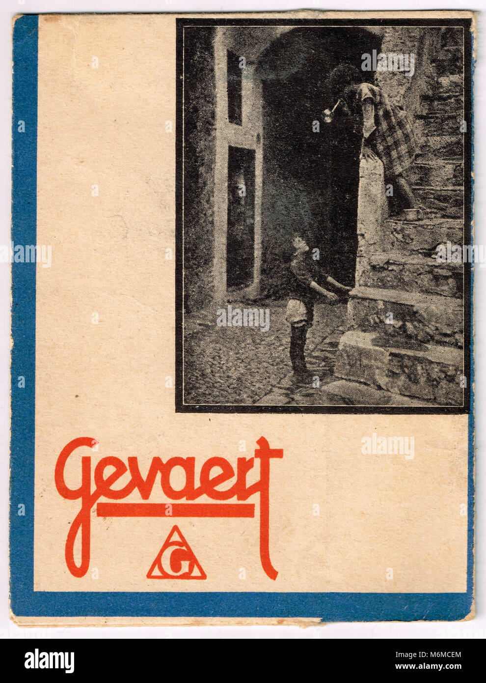 A Gevaert photo prints enveloppe, circa1950ies Stock Photo - Alamy