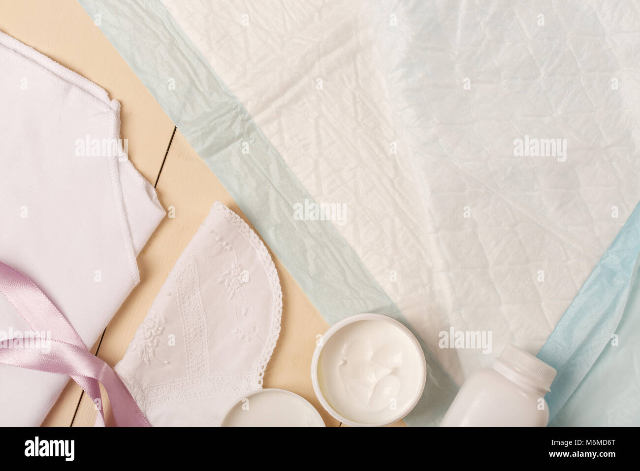 Diaper changing baby powder hi-res stock photography and images - Alamy
