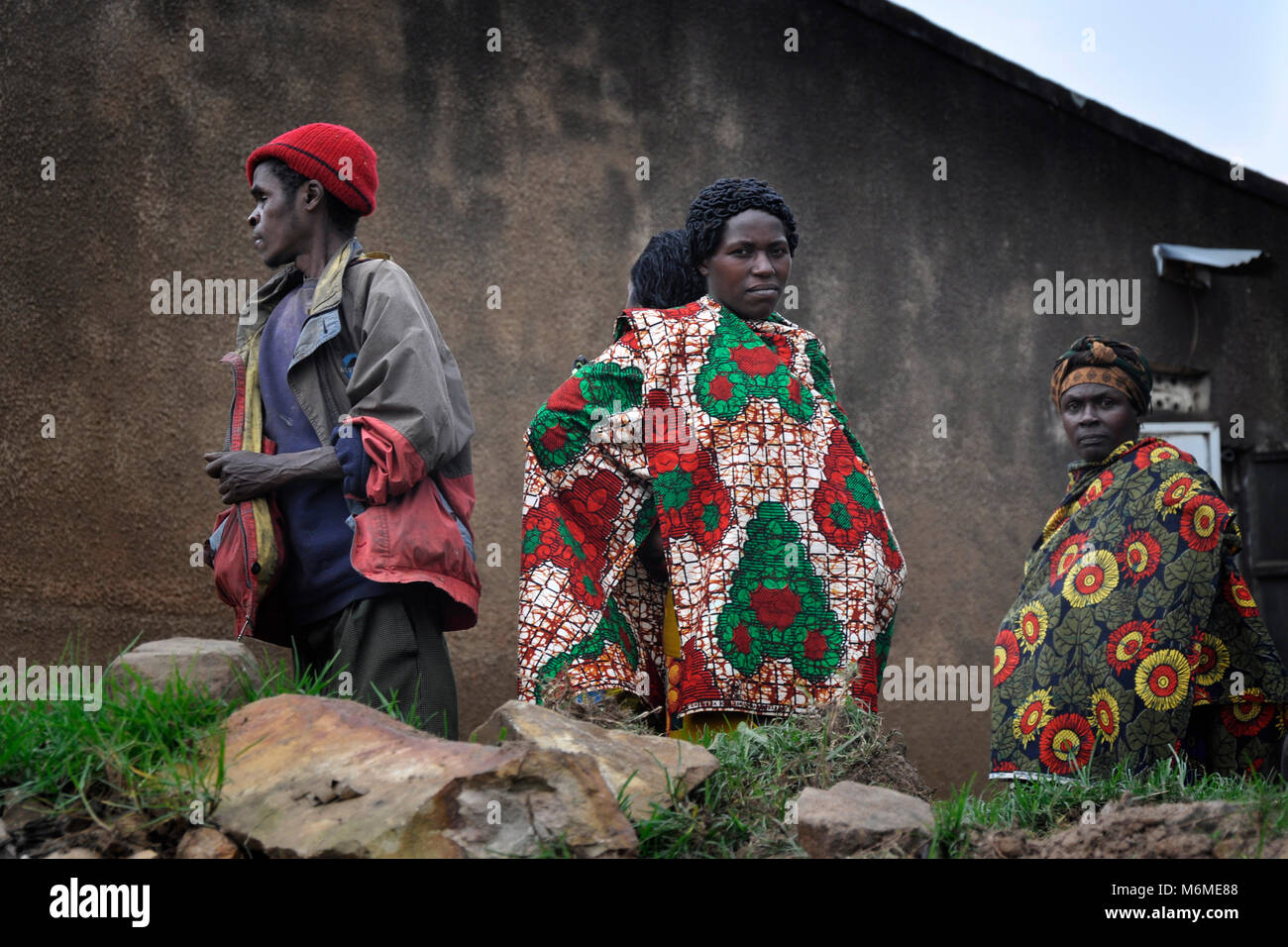 Uganda, Lake Mutanda Village Stock Photo - Alamy