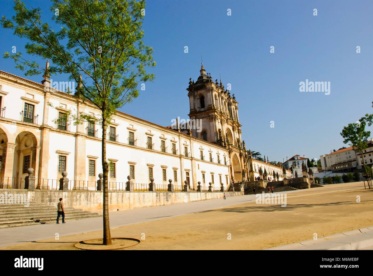 Alcobaca monastery, Unesco world cultural heritage, Portugal Stock ...