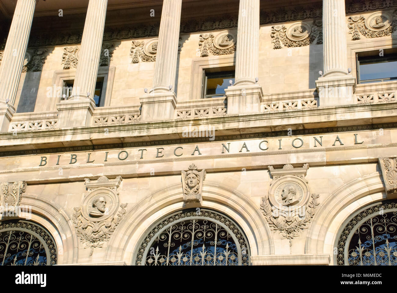 Spanish national library building hi-res stock photography and images ...