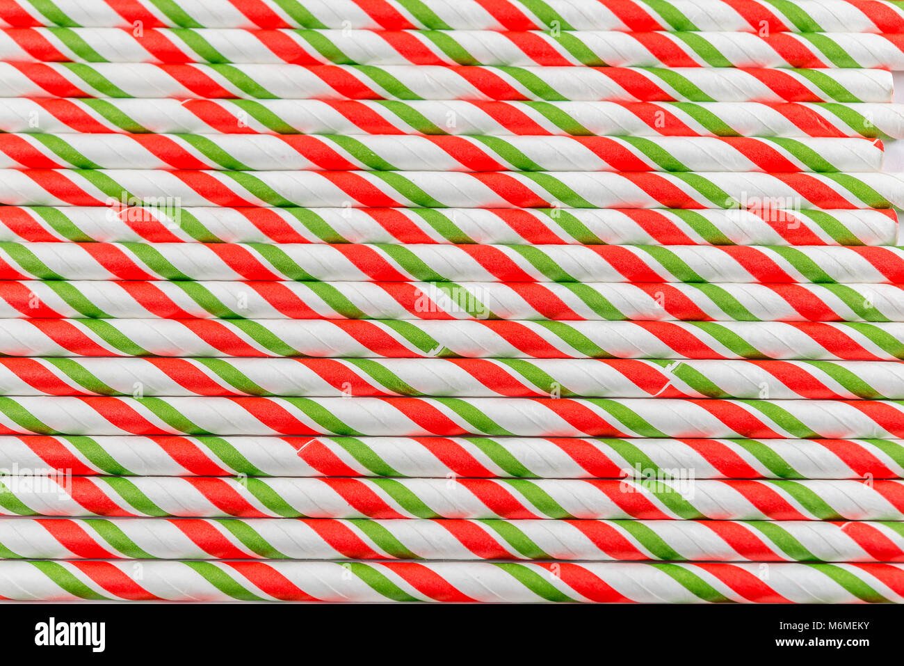 Red and white drinking straws hi-res stock photography and images - Alamy