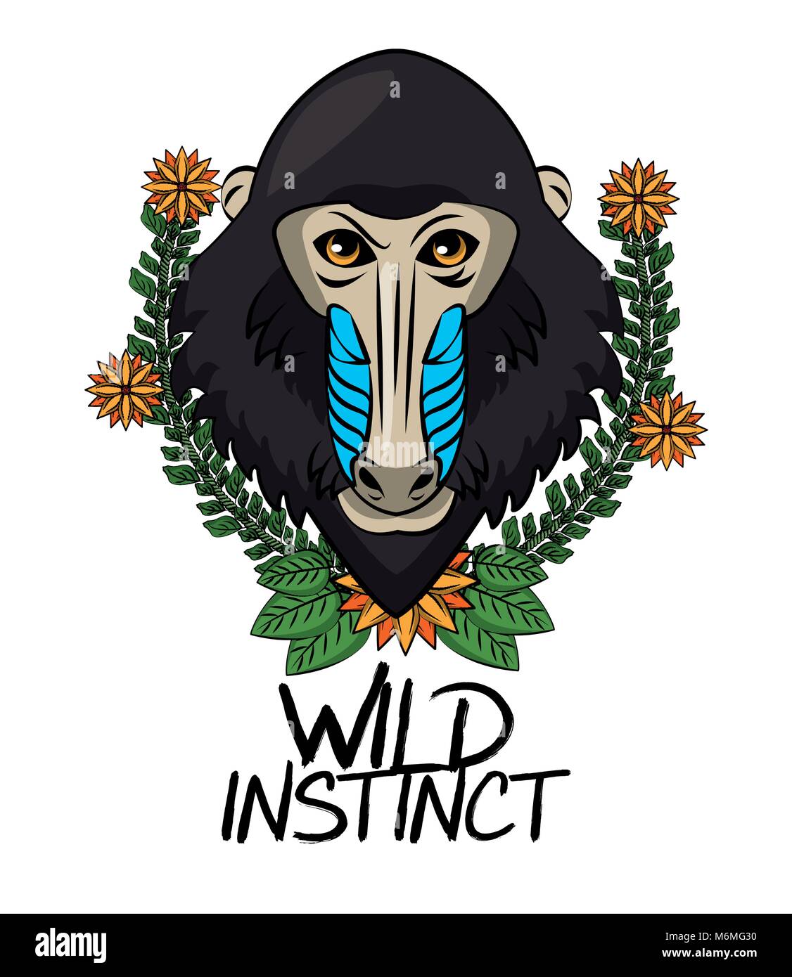 Wild animal print for t shirt Stock Vector Image & Art - Alamy