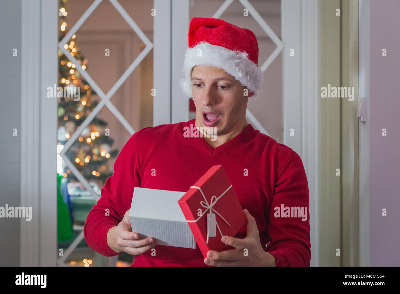 Disappointed Christmas Present Stock Photos & Disappointed Christmas ...