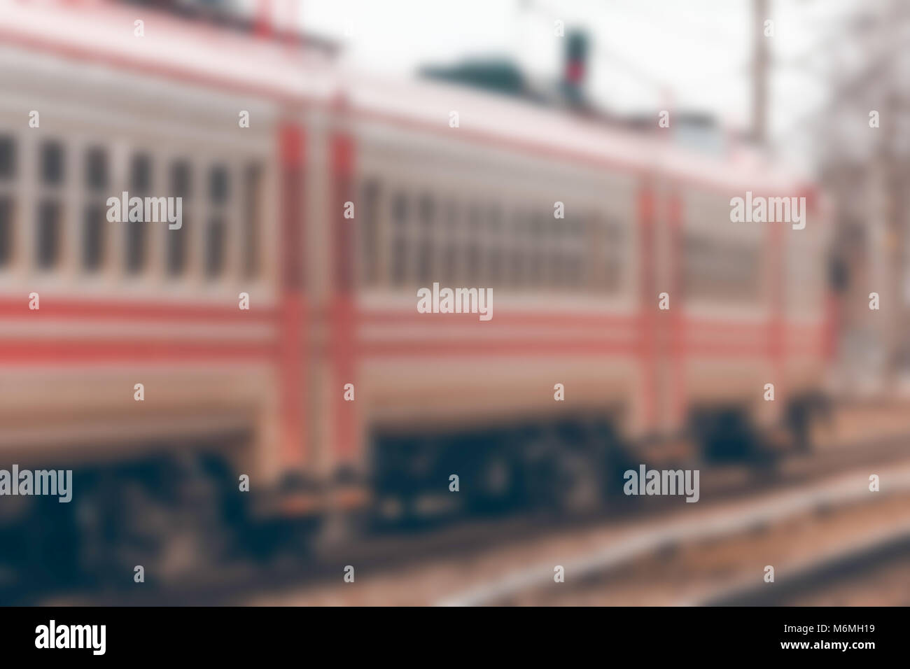Soft light train hi-res stock photography and images - Alamy